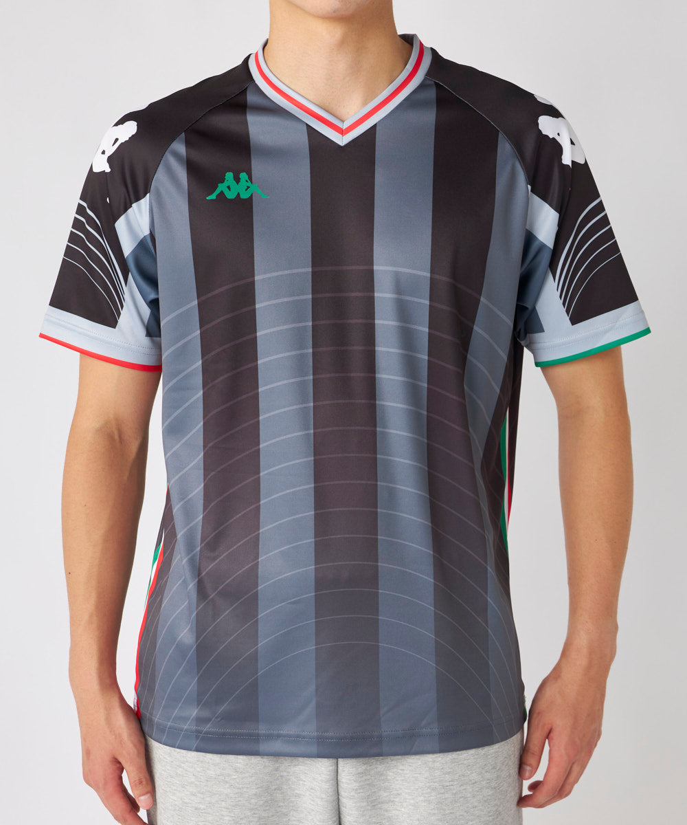 メンズ カラーブロックゲームTシャツ (245212-BK) – Kappa（カッパ）公式オンラインストア