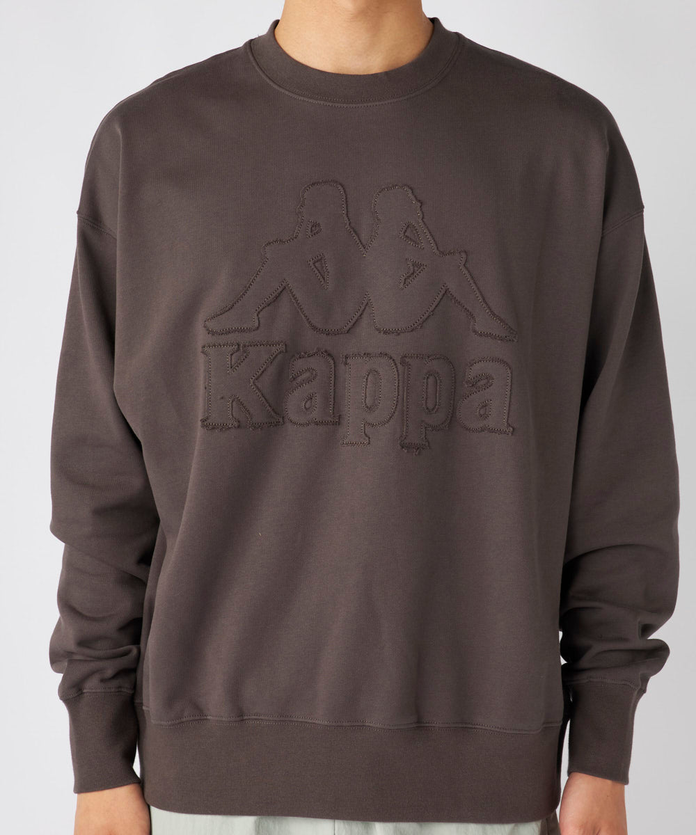 メンズ フェード加工 裏毛クルースウェット (245326-CGY) – Kappa（カッパ）公式オンラインストア