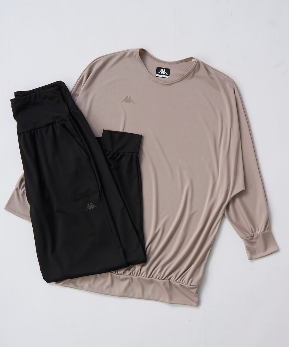レディース フィットネス2点セット 長袖T＋ロングパンツ (245900-BE) – Kappa（カッパ）公式オンラインストア
